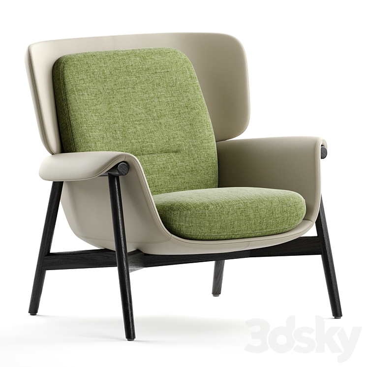 Keilhauer Abl chair - Arm chair - 3D model