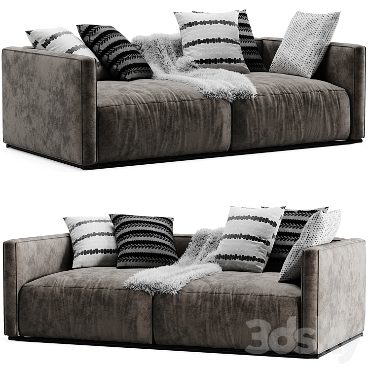 Poliform Shangai Sofa - Sofa - 3D model