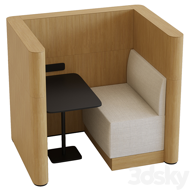BLOX Banquette Seating - Office furniture - 3D model