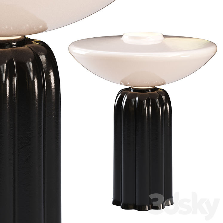 Table Lamp Mod. 6605 by Barovier & Toso - Table lamp - 3D model