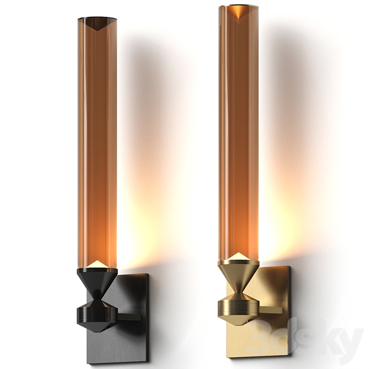 Castle Sconce by Roll and Hill - Wall light - 3D model