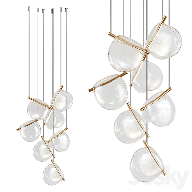 Bocci 141 series - Pendant light - 3D model