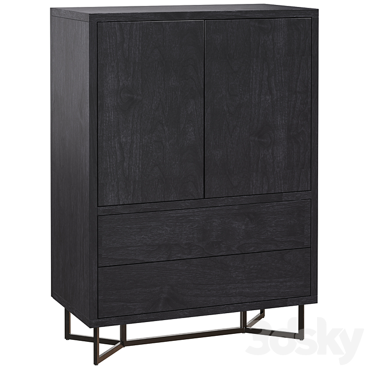 Luca Wardrobe - Sideboard & Chest of drawer - 3D model