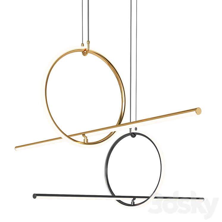EPSILON - Pendant light - 3D model