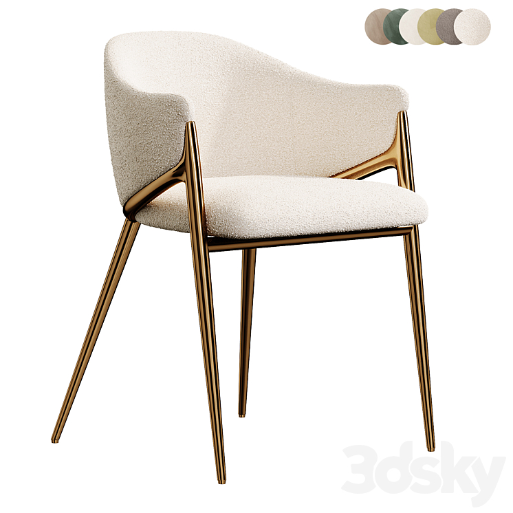 Coach Chair - Chair - 3D model