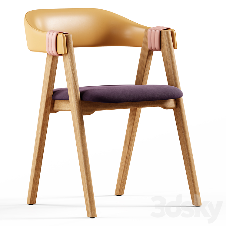 Moroso - Mathilda, Chair by Patricia Urquiola - Chair - 3D model