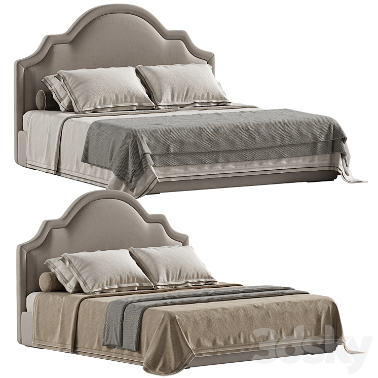 Bed Margo 33 - Bed - 3D model