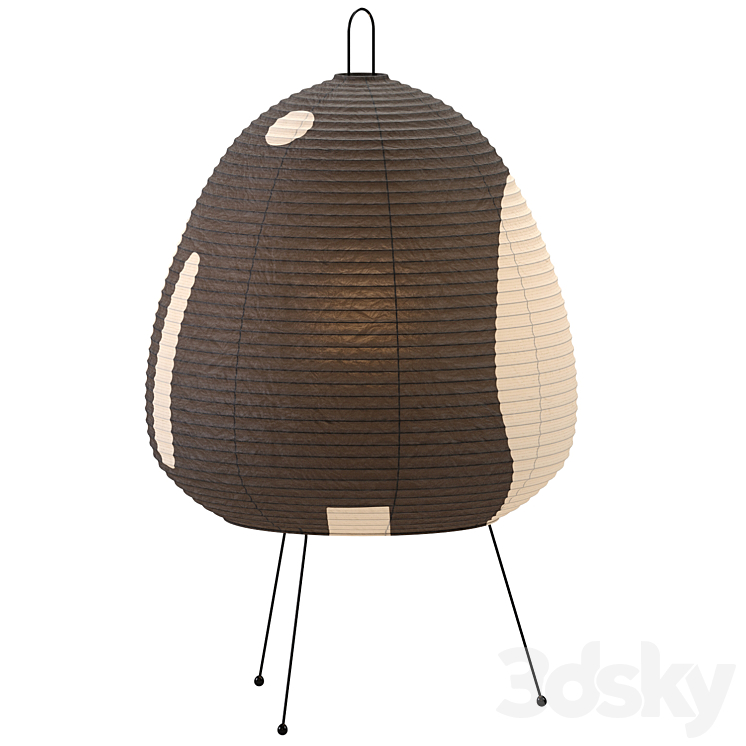 Akari Lamp - Table lamp - 3D model