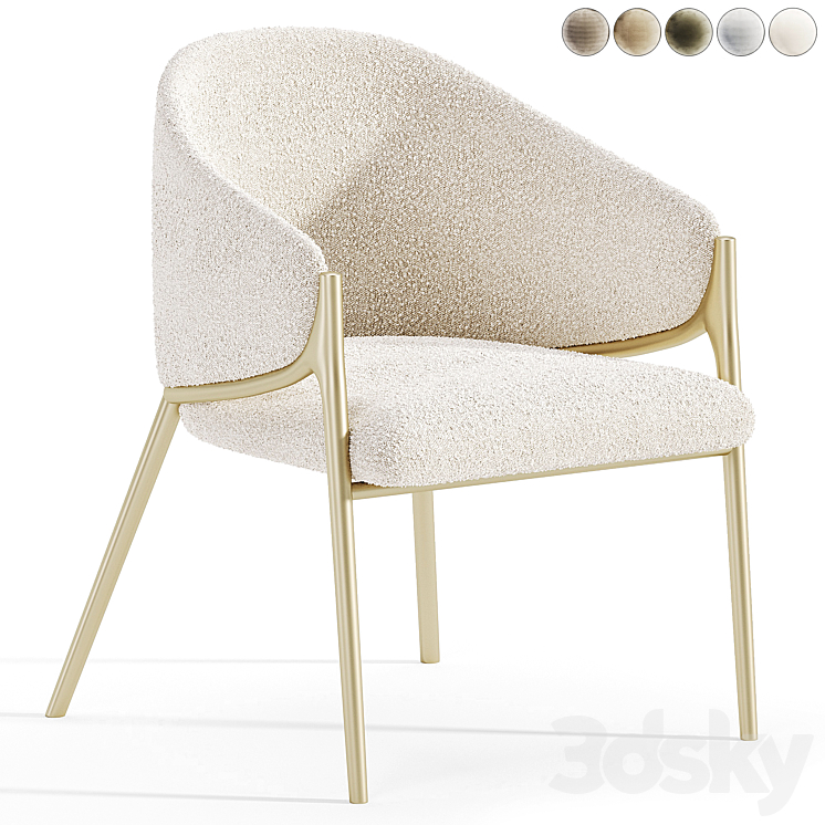 Coach Chair - Chair - 3D model