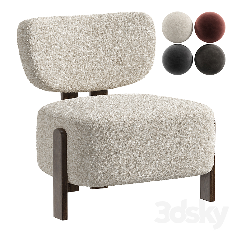 Loki armchair - Arm chair - 3D model