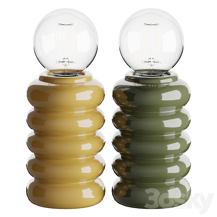 Fraser Gold Table Lamp - Table lamp - 3D model