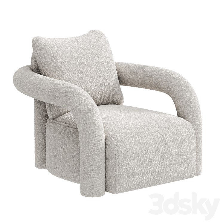 Armchair by Lum factory - Arm chair - 3D model