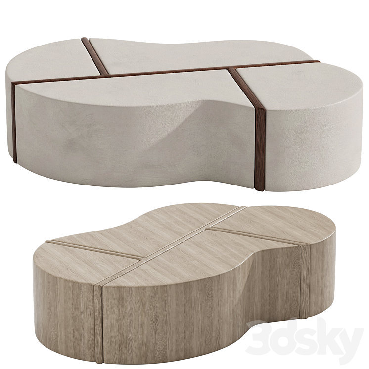 FLINT GRID mortex - Table - 3D model