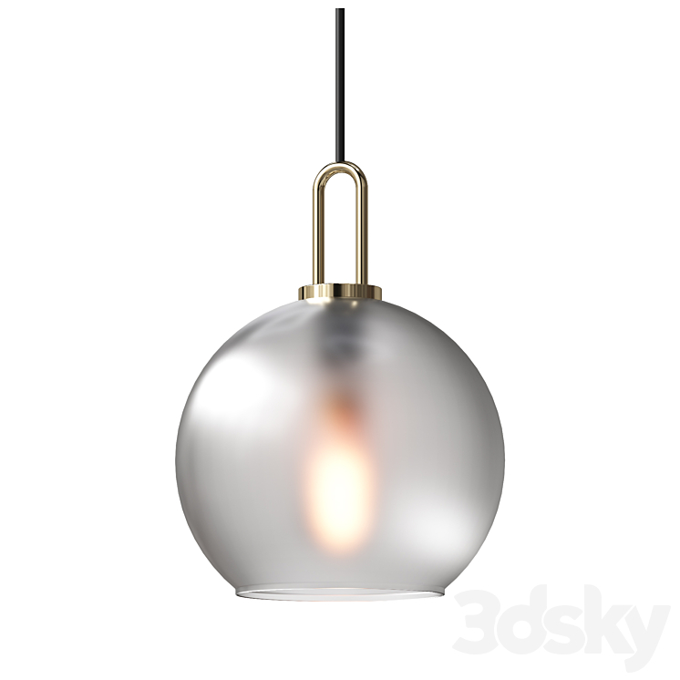 Pendulum Glass Pendant Light - Pendant light - 3D model