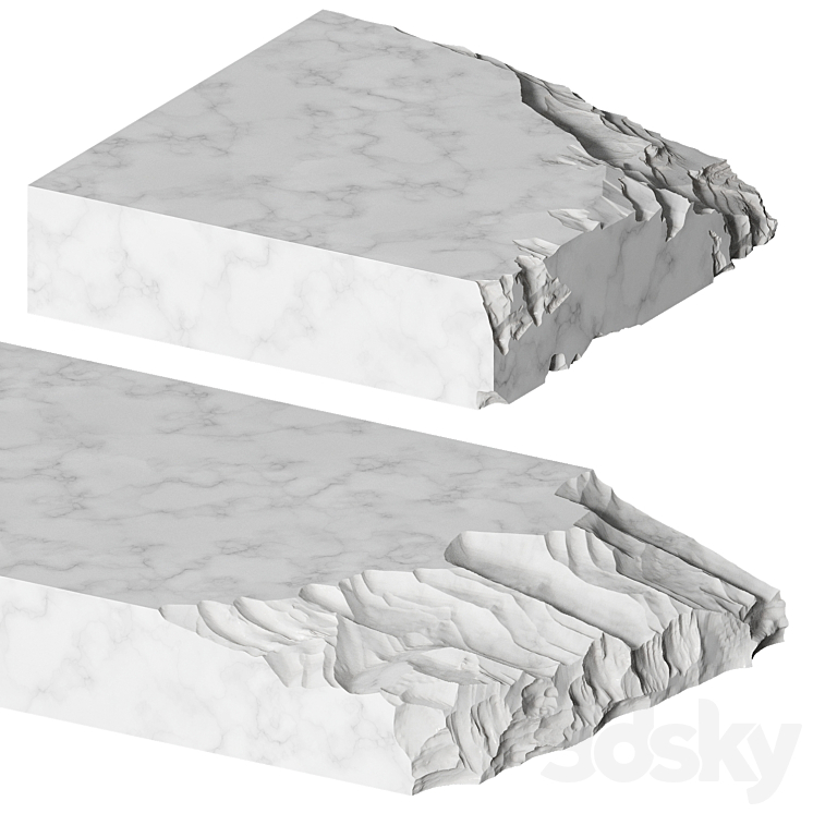 stone slab - Miscellaneous - 3D model