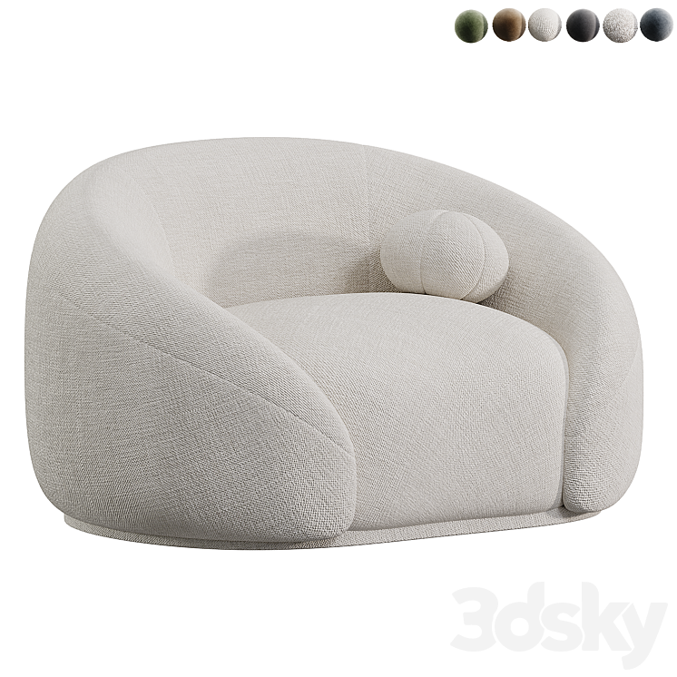 Embrace Cuddle Armchair - Arm chair - 3D model