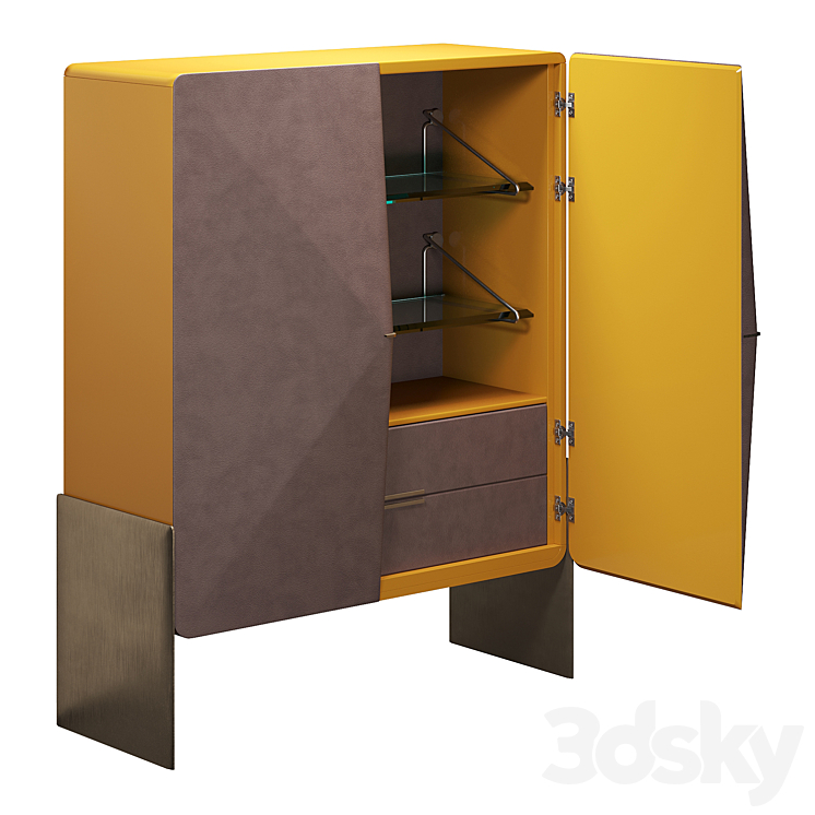 Pierce by Baxter - Sideboard & Chest of drawer - 3D model
