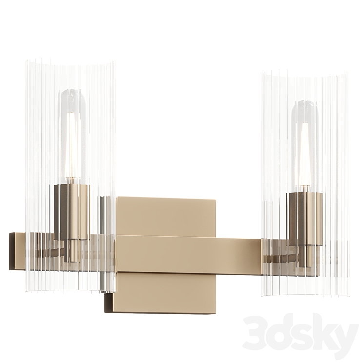 Jemsa Vanity Light - Wall light - 3D model