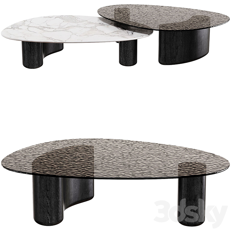 Lake coffee table by naturedesign - Table - 3D model