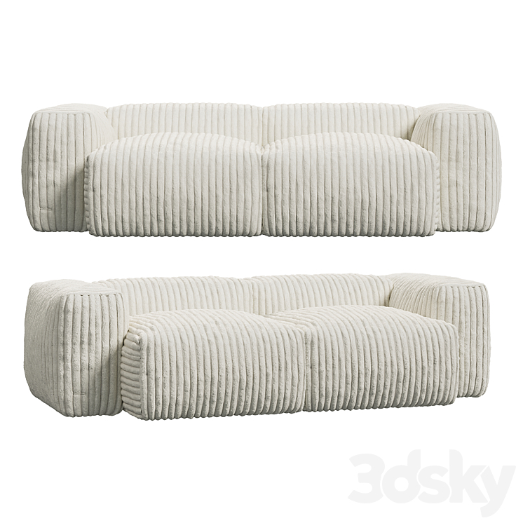 OM Sofa Liberty sets A, B, C, D, E - Sofa - 3D model