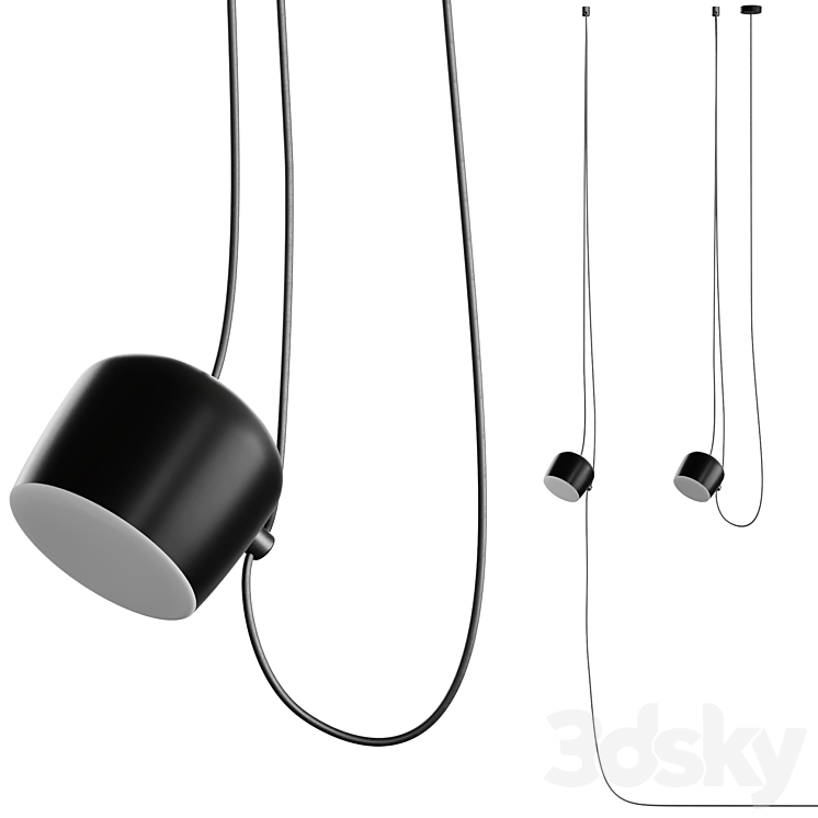 Aim Pendant Lamp by Flos - Pendant light - 3D model