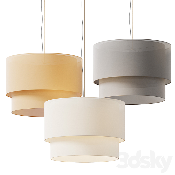 Leighton - Pendant light - 3D model