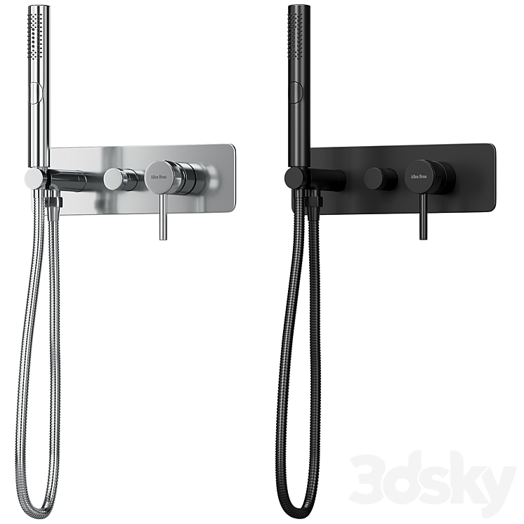 Allen Brau Priority Shower Mixer - Faucet - 3D model