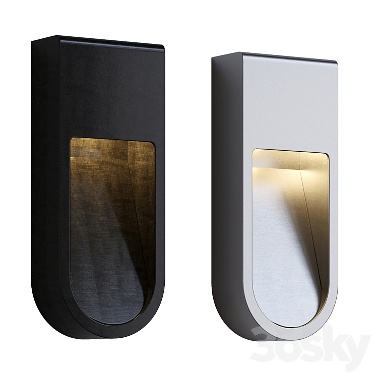 Kyoto Long Sconce Corona - Wall light - 3D model