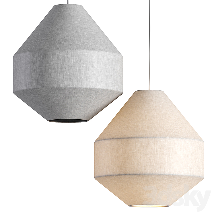 Coco Flip Mayu Pendant Lamps - Pendant light - 3D model