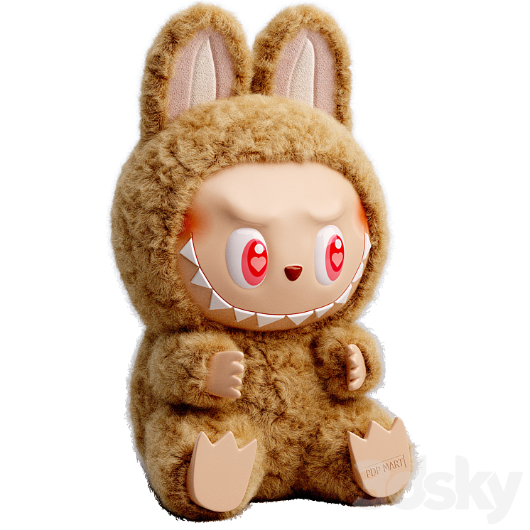Labubu - Toy - 3D model