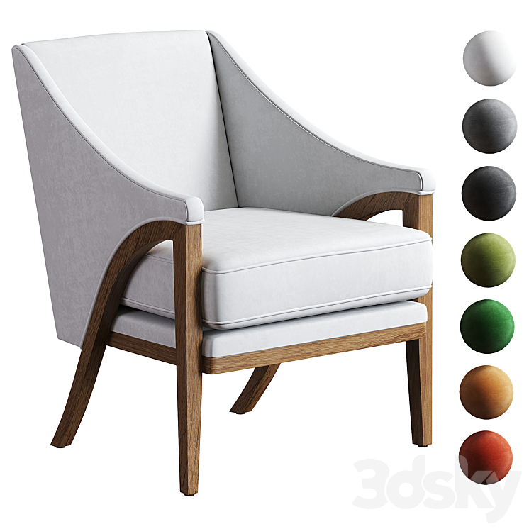 Evolve chair - Arm chair - 3D model