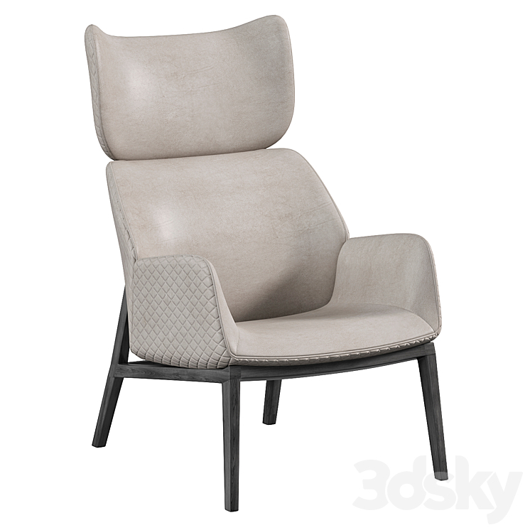 Zoe Feature Chair - Arm chair - 3D model