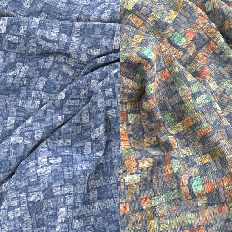 Fabric Material ,Fabric Pattern ,PBR 4K JPEG Seamless (2 textures ...