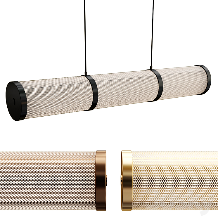 ARMOR linear by konekt - Pendant light - 3D model