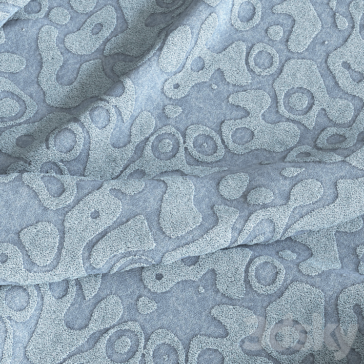 Carpet material |4K | Seamless |PBR Textures - Rug - 3D model