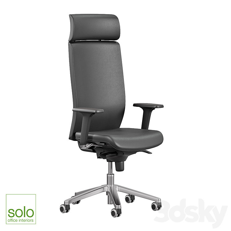 OM (Official Model) RONAN Chair - Office furniture - 3D model
