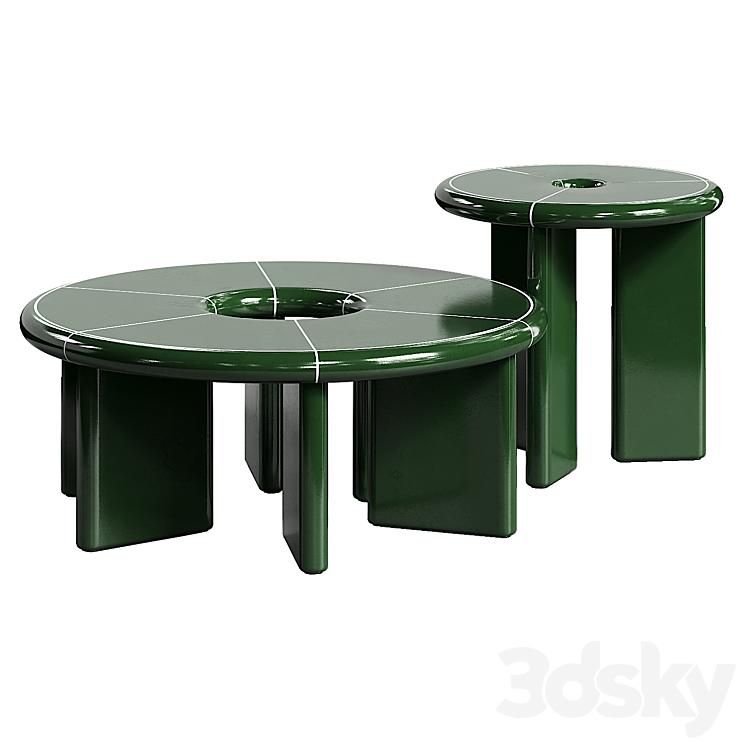 Deya Coffee Table - Table - 3D model