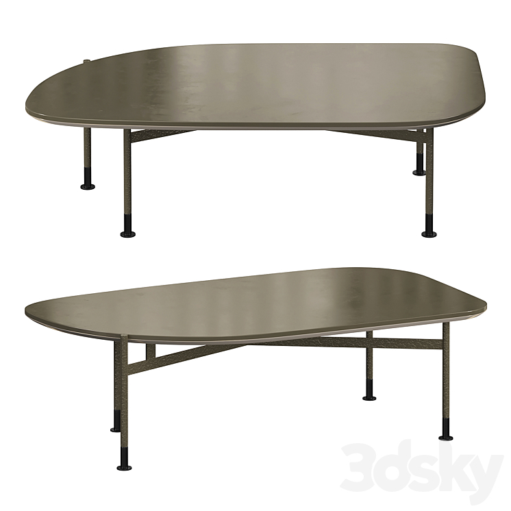 Ika Coffee Table by Natuzzi Italia - Table - 3D model
