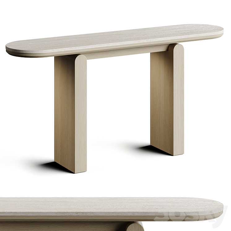 Light Luxury Xiaoto AliExpress Console Table - Console - 3D model