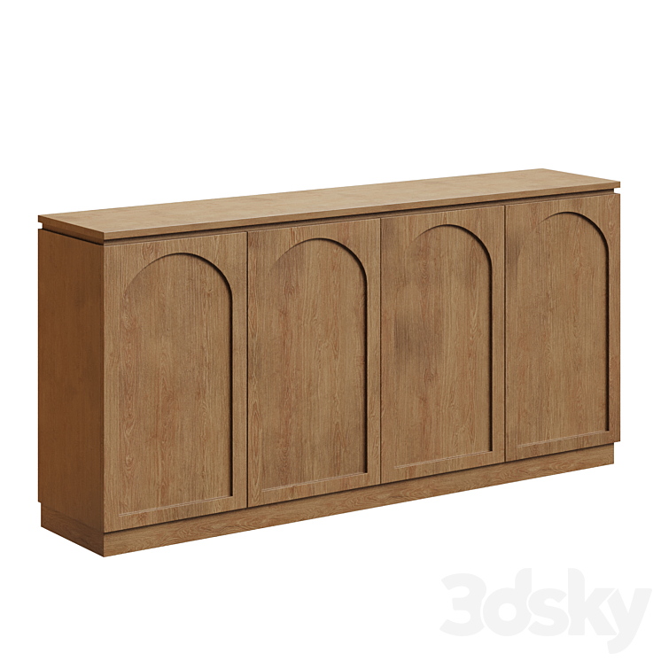 Enzo console by Ballard designs - Console - 3D model