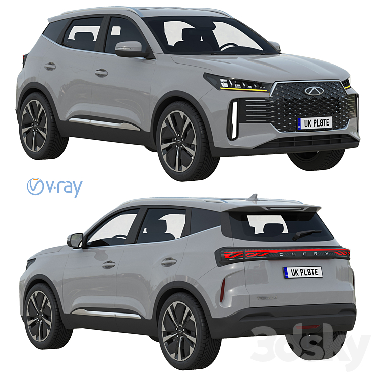 Chery Tiggo 4 2026 - Ground Transport - 3D model