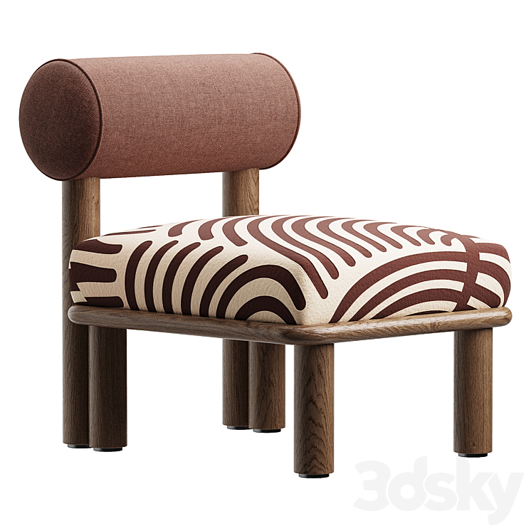 Maitha Sienna Outdoor Lounge Chair - Arm chair - 3D model
