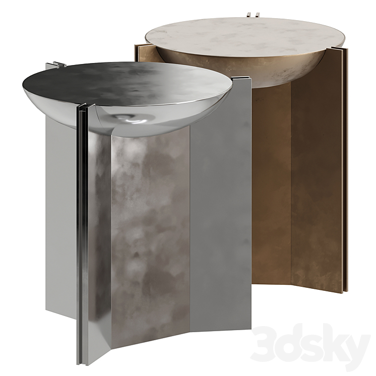 Henge MUSE Side Table - Table - 3D model