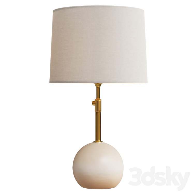 Table Lamp Wood - Loft-Concept - Table lamp - 3D model