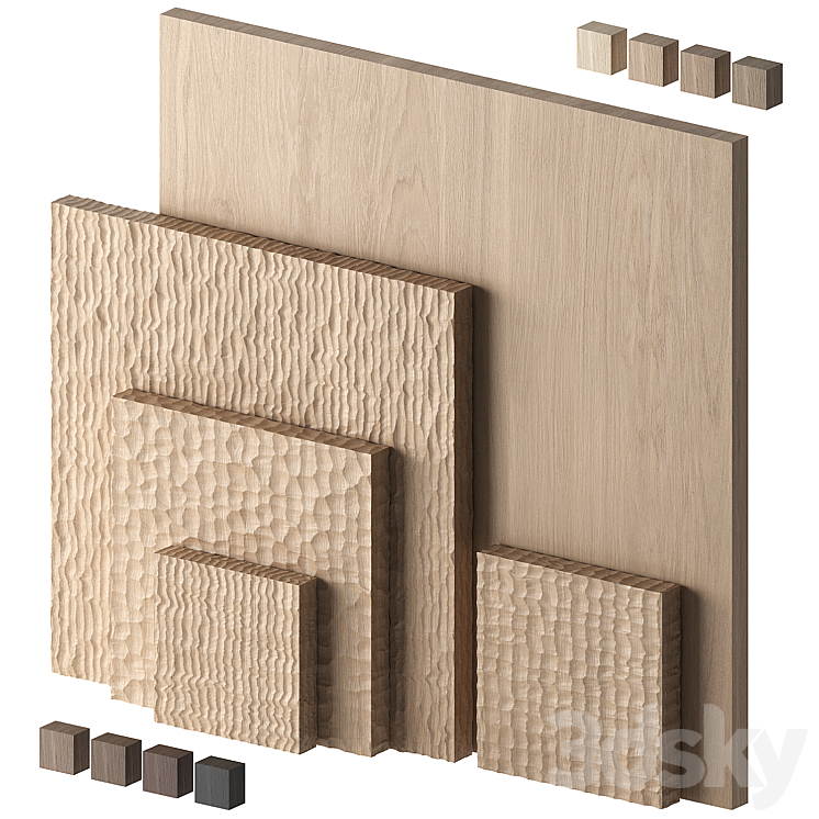 Wood Texture Set 057 - Wood - 3D model