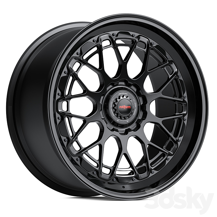 Rotiform LVS-M Wheel - Ground Transport - 3D model