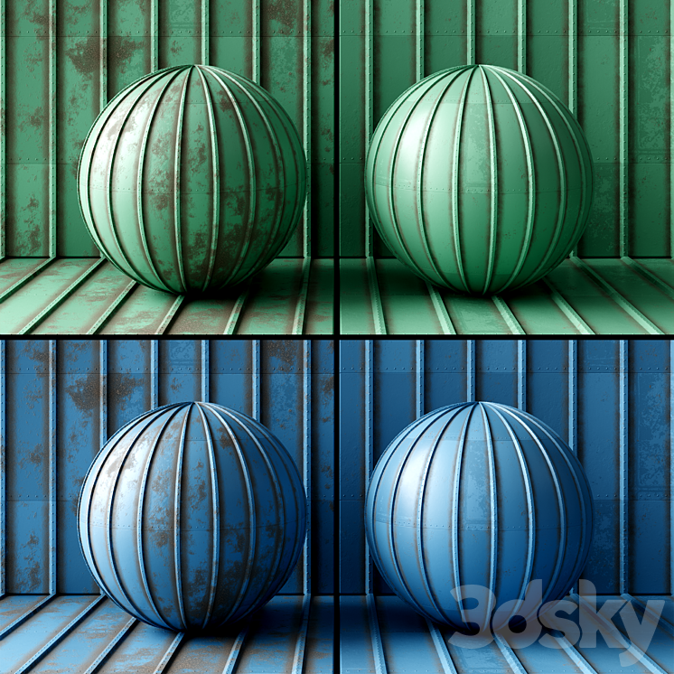 Elite Textures | Metal Collection | Material 0017 - Metal - 3D model