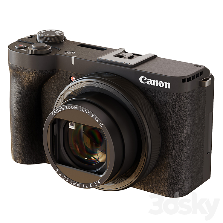 Canon PowerShot V1 black camera - Miscellaneous - 3D model
