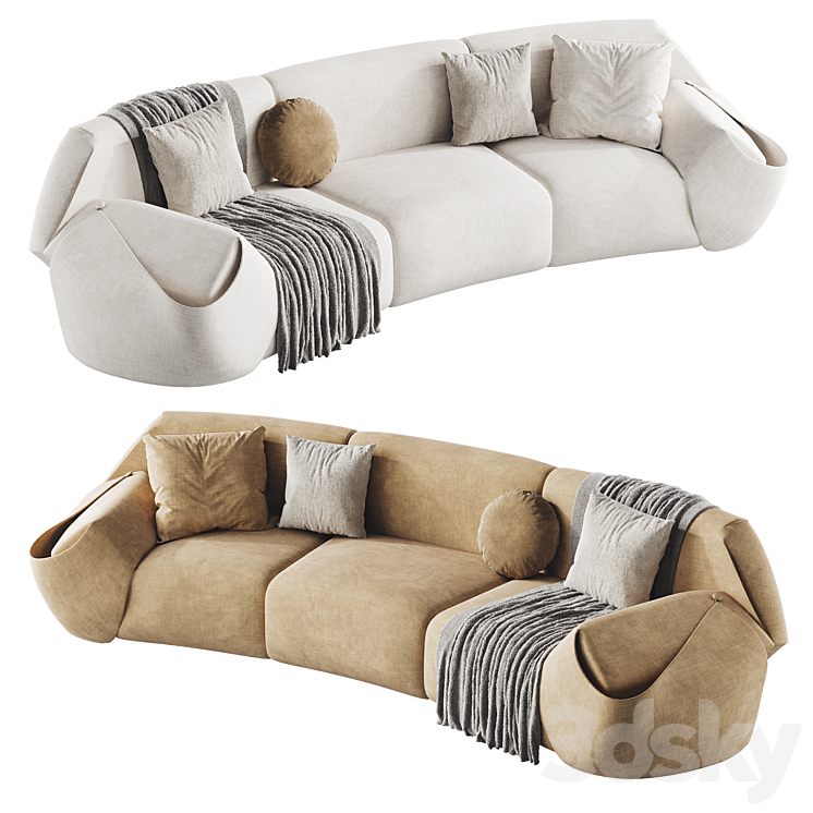 PINTO X PILATI Sofa - Sofa - 3D model