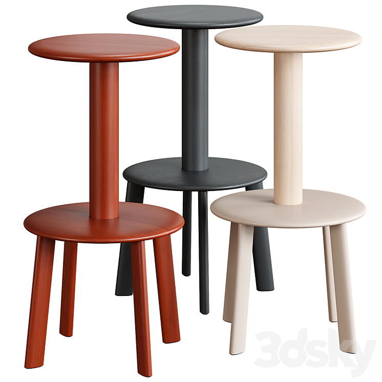 Bar stool Massif from andtradition - Chair - 3D model